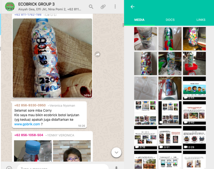 Corry Pamela has just completed an Ecobrick Starter workshop in Indonesia with 50 new ...