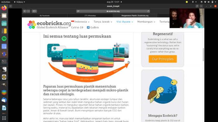 Russell Maier has just completed an Ecobrick Starter workshop in Indonesia with 20 new ...